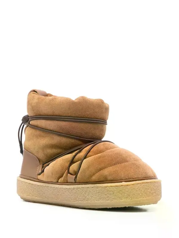 Isabel Marant Étoile Heta Suede Ankle Boots - Black