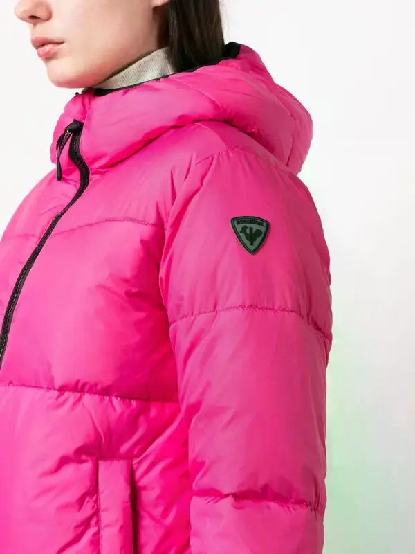 Rossignol Padded Hooded Jacket - Pink