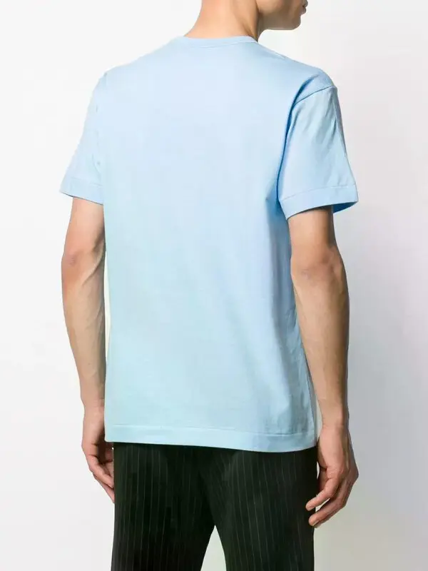 Play Comme Des Garcon Little Red Heart Logo T-shirt - Blue