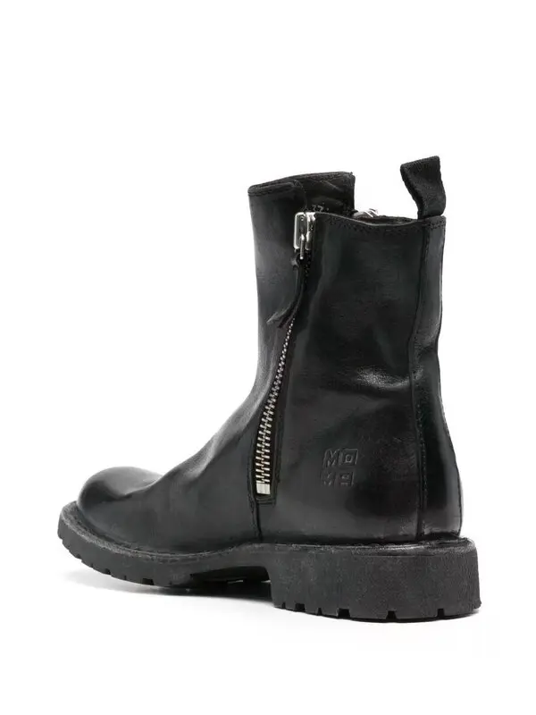 Moma Leather Ankle Boots