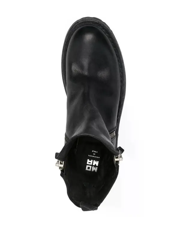 Moma Leather Ankle Boots