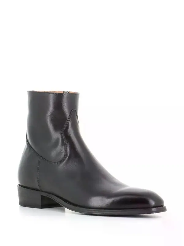 ALBERTO FASCIANI Leather Ankle Boots