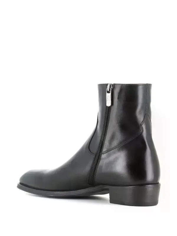 ALBERTO FASCIANI Leather Ankle Boots