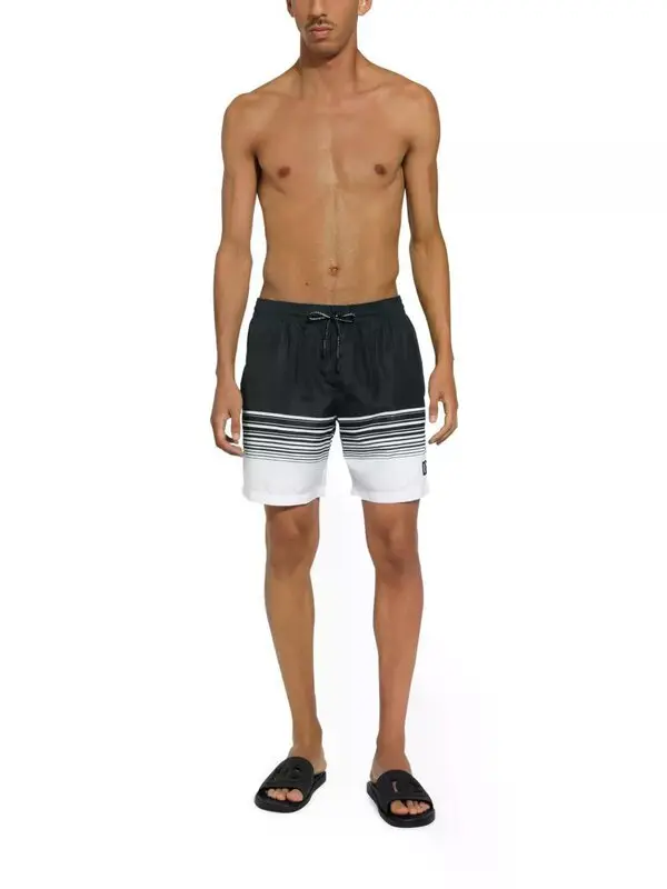 Dolce & Gabbana Stripe-print Swim Shorts