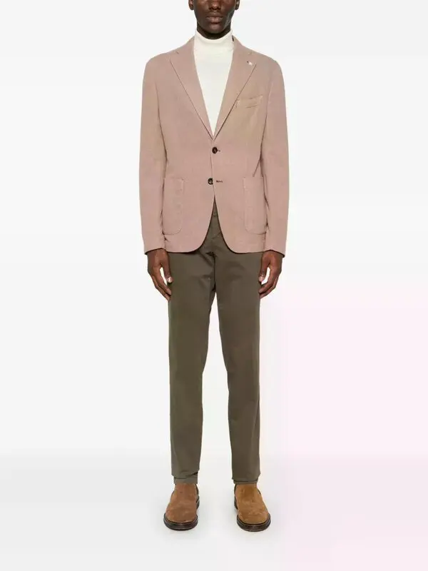 MANUEL RITZ Single-breasted Blazer - Brown