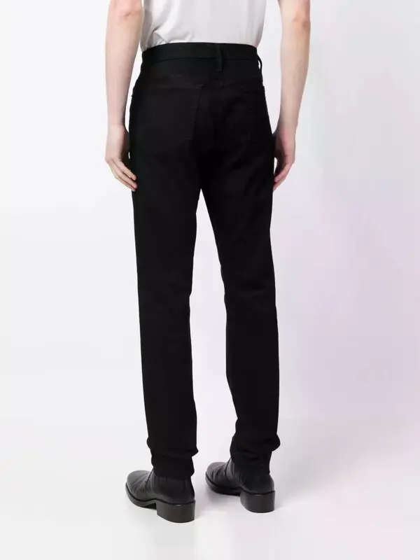 FRAME L'homme Slim-cut Jeans - Black