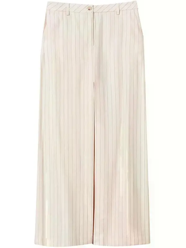TWINSET Pinstripe Pattern Skirt
