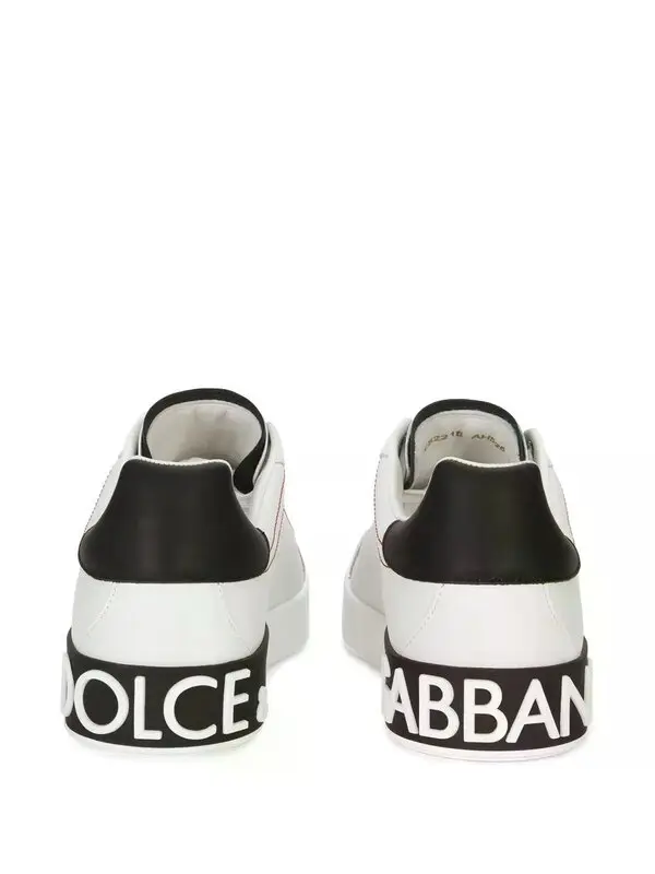 Dolce & Gabbana Logo-patch Low-top Sneakers