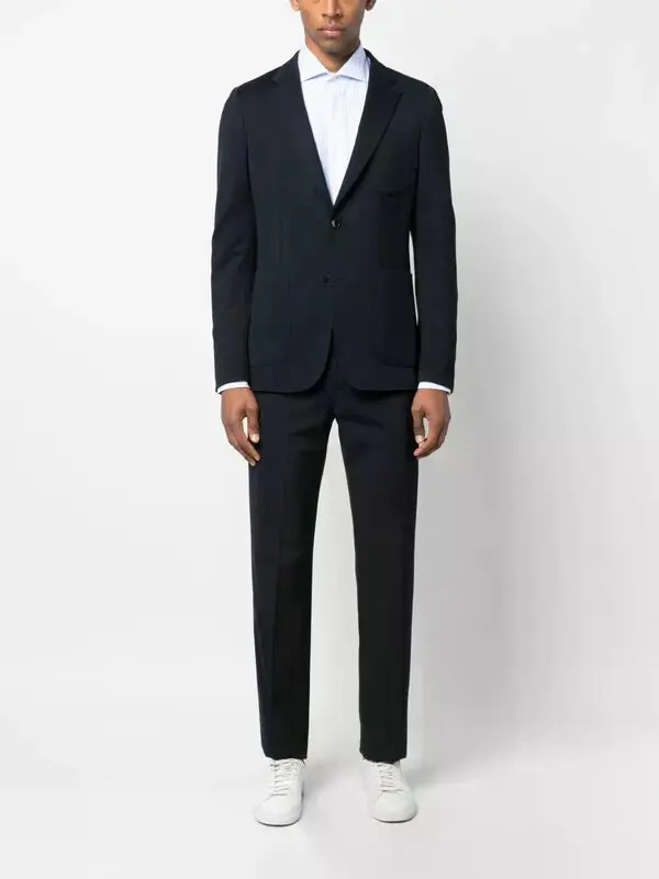 Fedeli Long-sleeve Buttoned Shirt