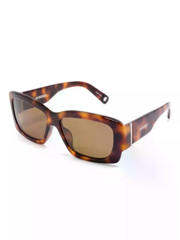 Jacquemus Croisiere Sunglasses - Brown