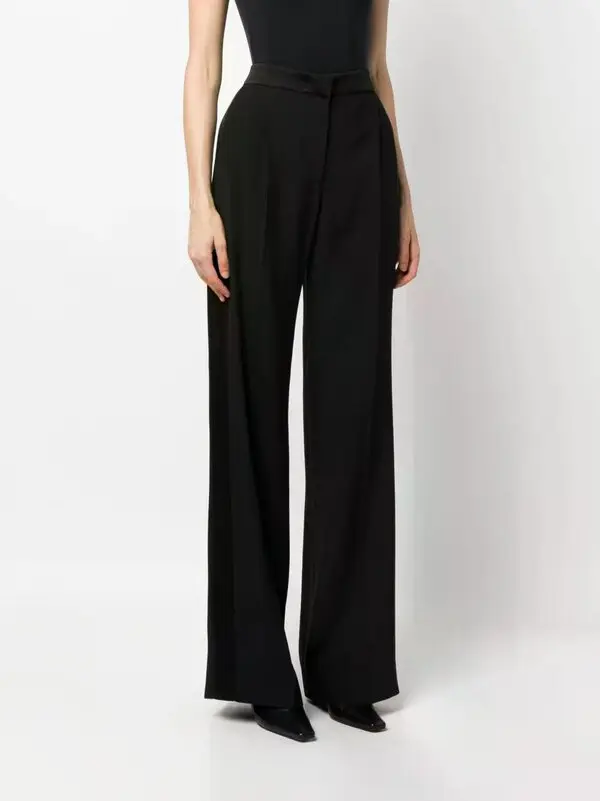 Alberta Ferretti Tailored-cut Wide-leg Trousers