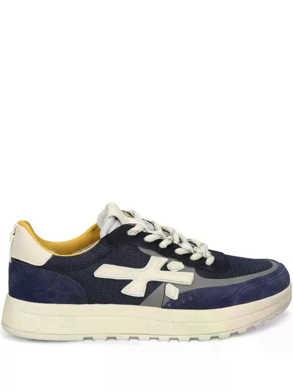 Premiata Nous Mesh-panelled Sneakers