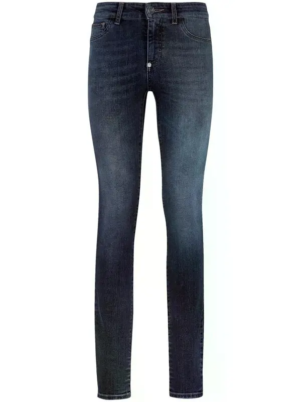 Philipp Plein Stone-washed Jeggings - Blue