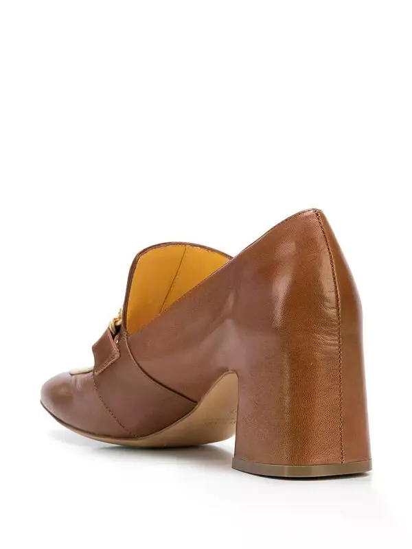 MADISON MAISON Perla Block Heel Loafers