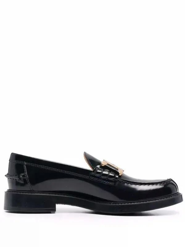 TOD'S Chain-plaque Loafers