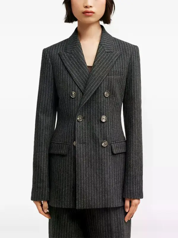 AMI Paris Double-breasted Wool Coat