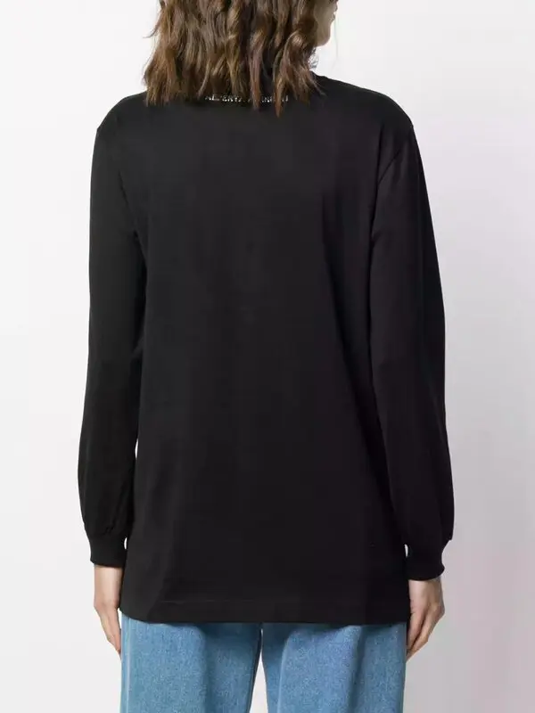 Alberta Ferretti Leo Crystal-embellished Jumper