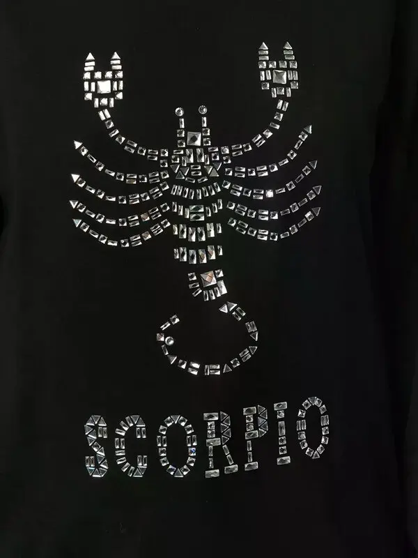Alberta Ferretti Leo Crystal-embellished Jumper
