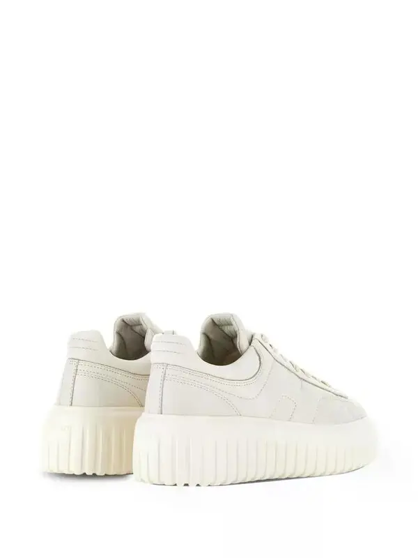 Hogan H-stripes Low-top Sneakers - White