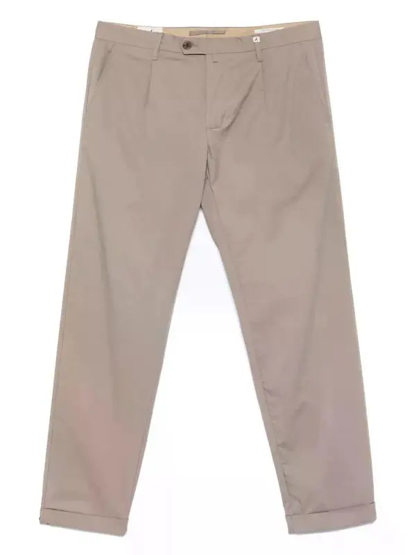 MYTHS Pleat-detailed Trousers - Grey