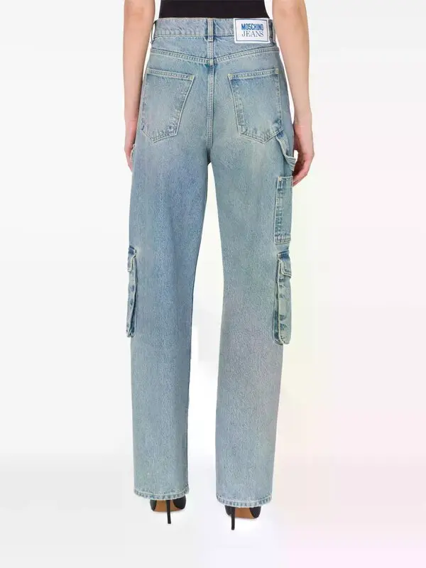 Moschino Mid-rise Straight-leg Jeans