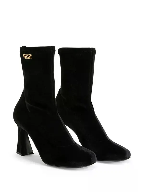 GIUSEPPE ZANOTTI 85mm Alethaa Ankle Boots - Black