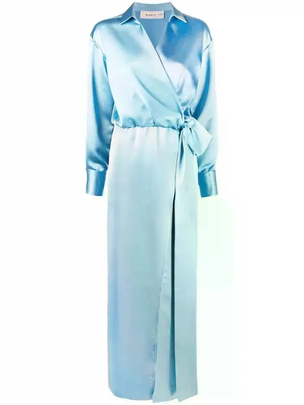 BLANCA VITA Acena Wrap Dress