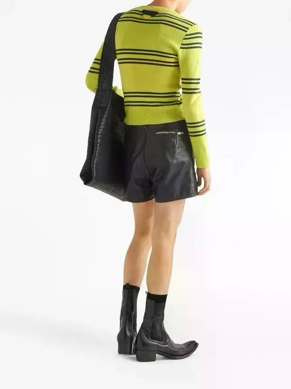 Prada Striped Lambswool Jumper