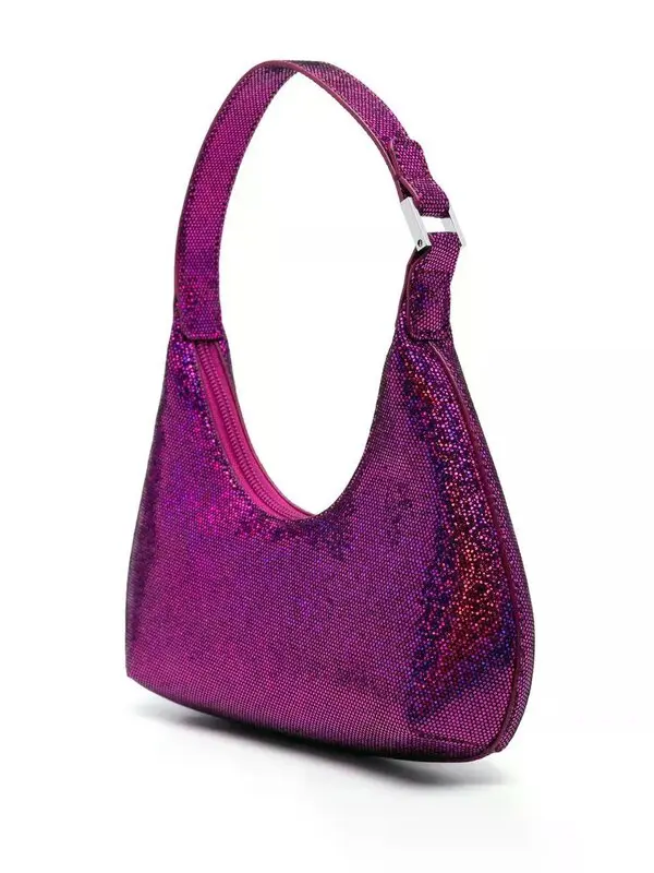 By Far Glitter Shoulder Bag - Pink