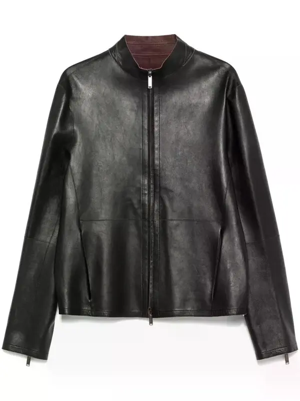 Emporio Armani Leather Jacket