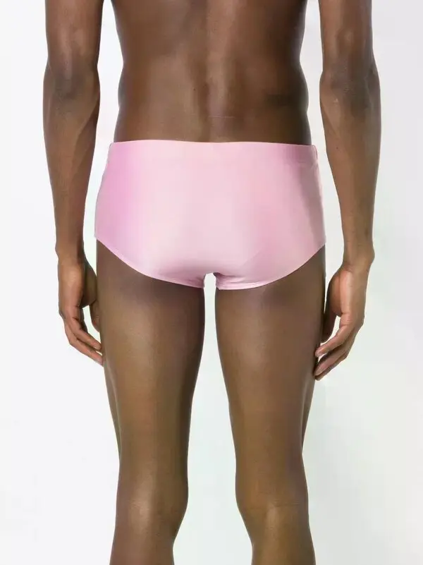 AMIR SLAMA Mid-rise Swim Trunks - Pink