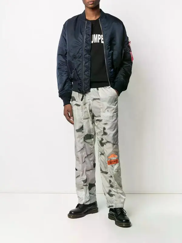 Alpha Industries Ma-1 Heritage Zip-up Bomber Jacket - Blue