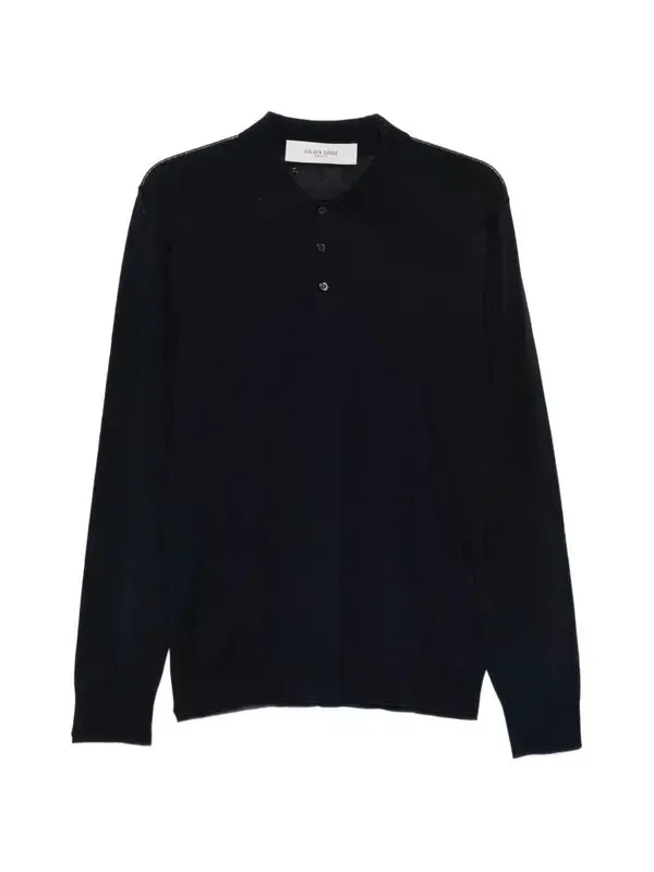 GOLDEN GOOSE Virgin Wool Polo Shirt