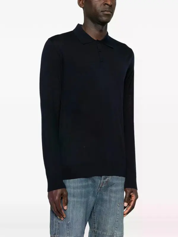GOLDEN GOOSE Virgin Wool Polo Shirt
