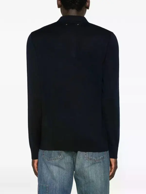 GOLDEN GOOSE Virgin Wool Polo Shirt