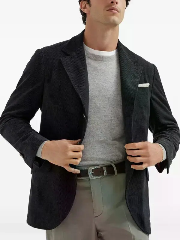 Brunello Cucinelli Cashmere Crew Neck Pullover - Grey