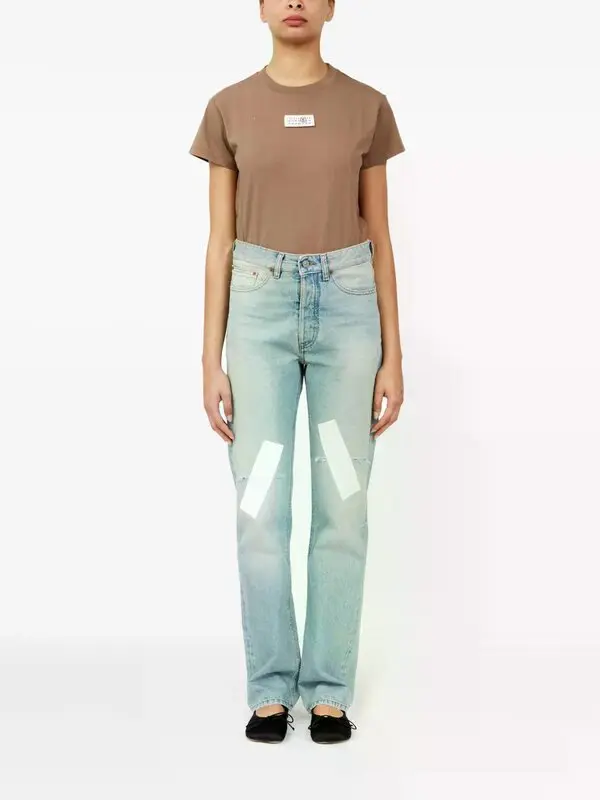 MAISON MARGIELA Distressed Straight Jeans