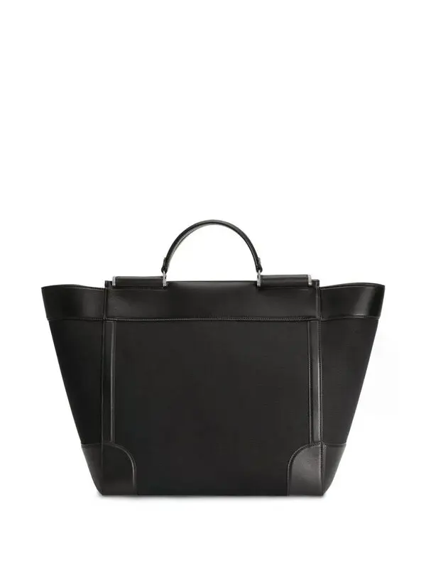 Dolce & Gabbana Logo-lettering Tote Bag - Black