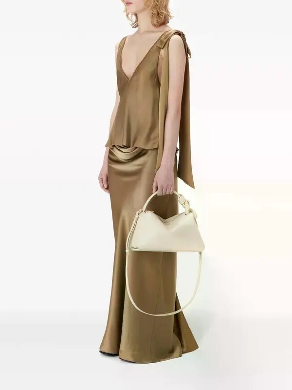 JW Anderson Sleeveless Silk Top - Brown
