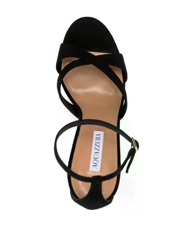 AQUAZZURA Divine" 105mm Suede Sandals