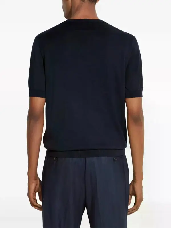 Zegna Fine-knit Cotton T-shirt