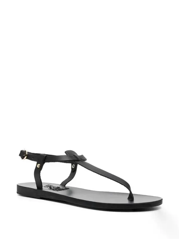 ANCIENT GREEK SANDALS Lito Leather Sandals - Black