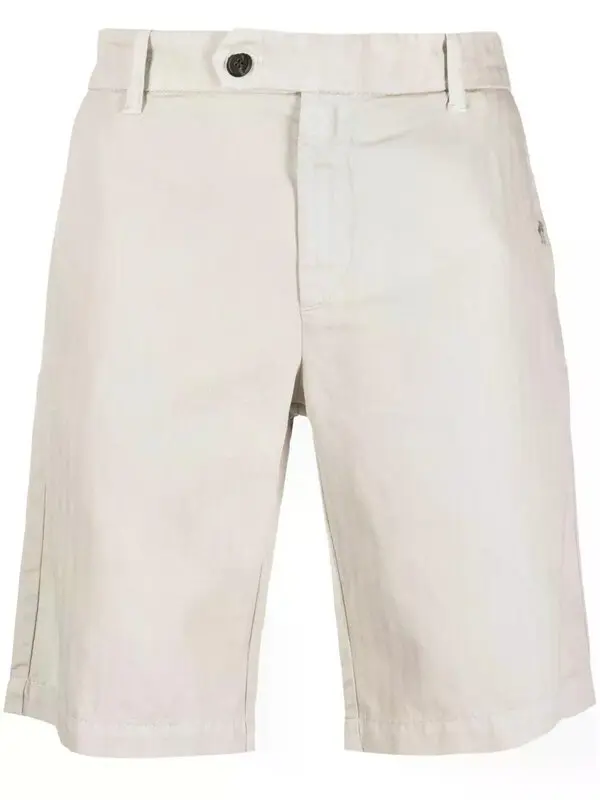 Eleventy Straight-leg Chino Shorts - Neutrals