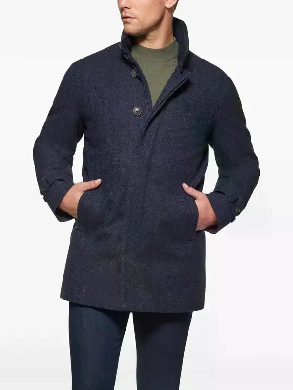 NORWEGIAN WOOL Virgin Wool-cashmere Blend Coat