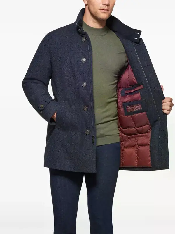 NORWEGIAN WOOL Virgin Wool-cashmere Blend Coat