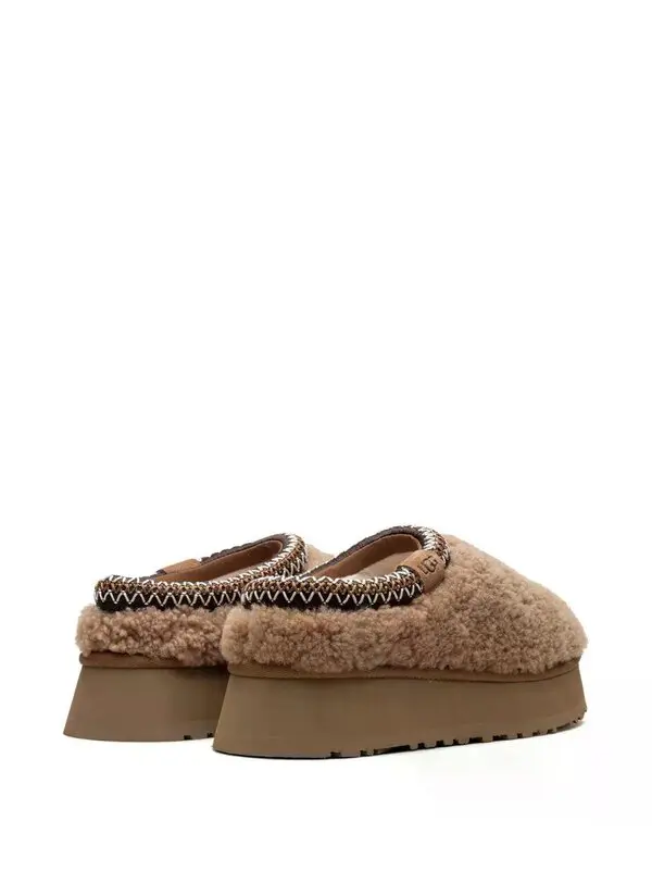 UGG Tazz Maxi Curly Chestnut Slippers - Brown