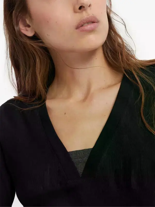 Brunello Cucinelli Monili-embellished T-shirt