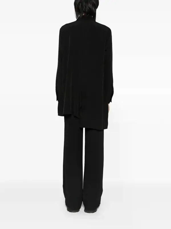 Yohji Yamamoto Asymmetric Shirt - Black