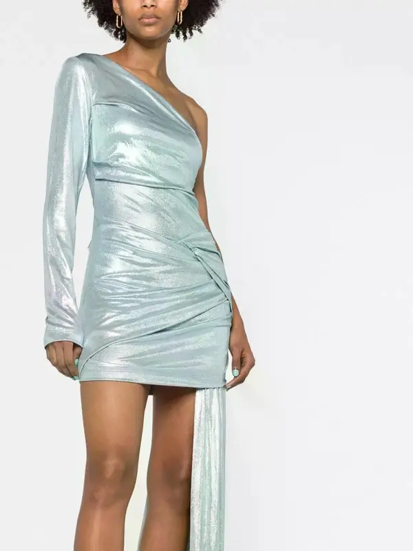 Off-White One-shoulder Minidress