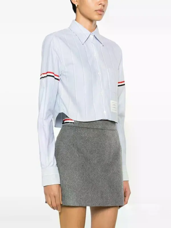 Thom Browne Pinstripe Cotton Shirt